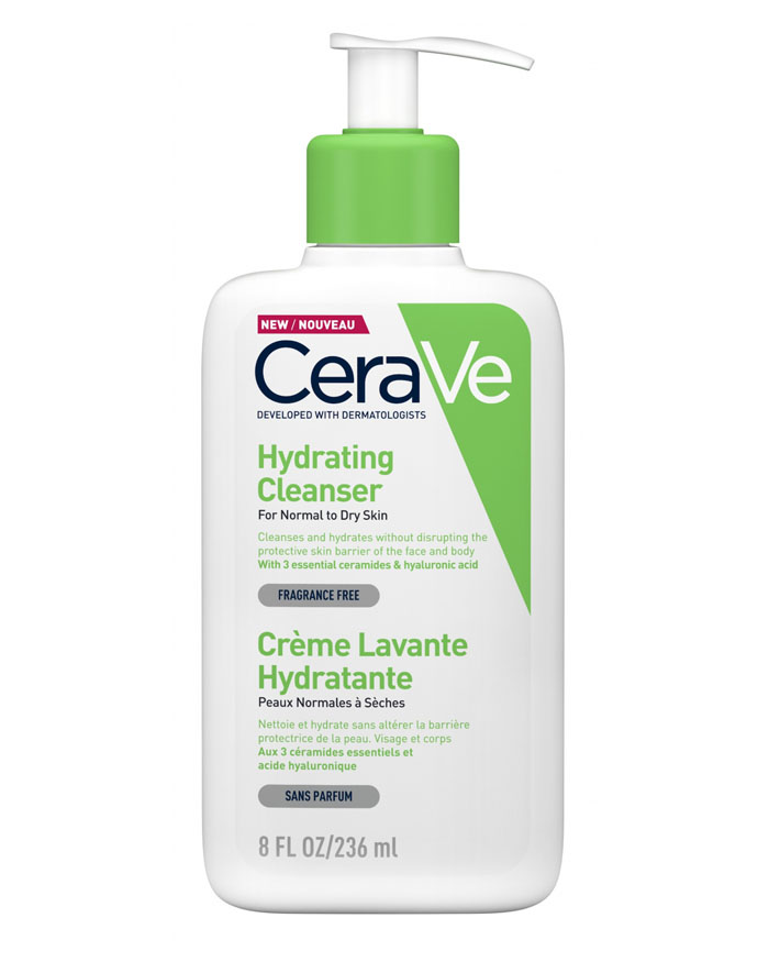 Hydrating Facial Cleanser | Cleanser for Normal to Dry Skin | CeraVe